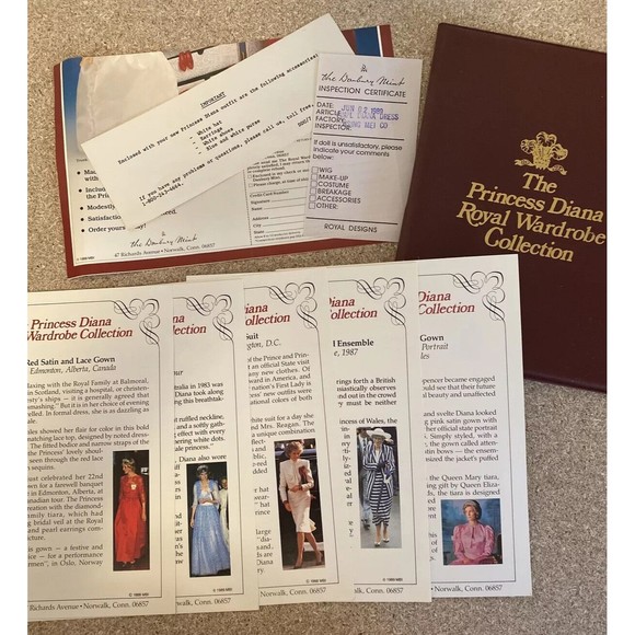 Accents | Princess Diana Royal Wardrobe Collection By Danbury Mint 1989 ...